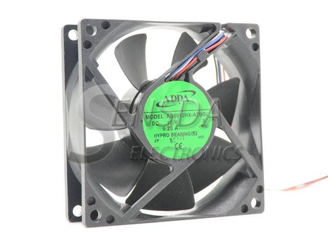 ADDA AD0812HX-A7BGL DC 12V 0.20A Cooling Fan pwm 80x80x25mm 8cm 80mm ...