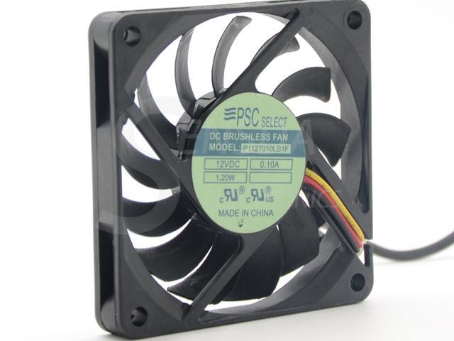 7CM super silent thin fan PSC P1127010LB1F DC 12V 0.10A 1.2W Server ...