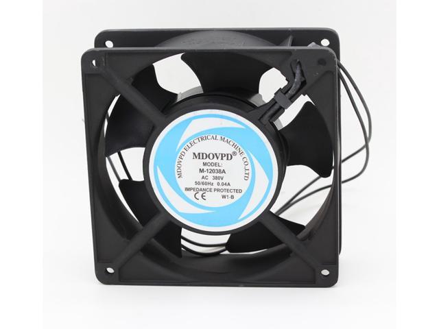 MDOVPD M-12038A 380V fan 0.04A 12038 12cm 120mm axial industrial case ...