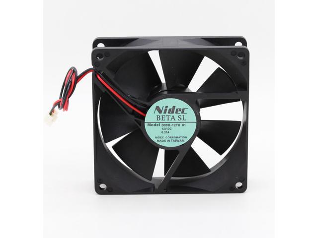 Original NIDEC 9CM D09R-12TU 01 12V 0.20A 9025 computer chassis cooling ...