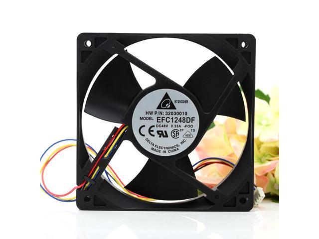 Computer fan case cooler Delta Electronics EFC1248DF 12032 48V 0.33A 4 ...