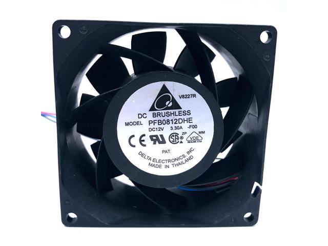 New original Delta PFB0812DHE -FOO 12V 3.30A 8CM 8038 Temperature ...