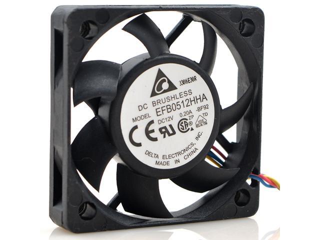 NEW original DELTA EFB0512HHA DC12V 0.20A 5cm 50mm 4-pin computer case ...