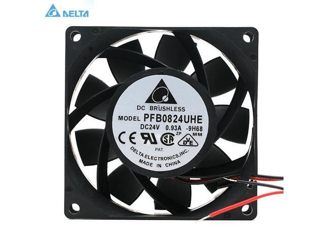 Delta PFB0824UHE 8038 24V 0.93A 4 line PWM temperature control inverter cooling fan 107.3CFM ...
