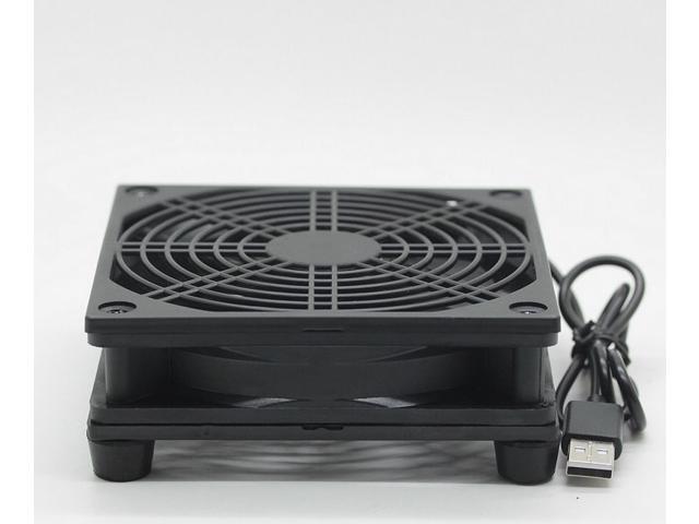 Router Cooling Fan DIY PC Cooler TV Box Wireless Silent Quiet DC 5V USB ...