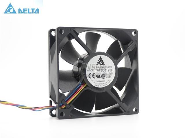 Delta AFB0812SH 8025 8cm 80mm 12V 0.51A Dual ball fan power supply ...