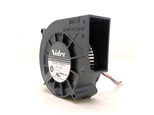 NIDEC 9733 Blower 12V 2.7A A35397-35BRA PWM High Volume Violent Turbine ...