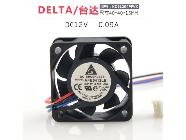 AFB0412LB New DELTA 4015 12V 0.09A 4 cm Three-wire Speed Measurement CPU Mute Fan - Newegg.com
