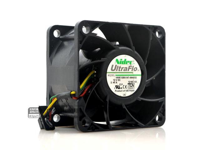 New Nidec V60E12BS1A7-09A032 12V 2.45A 6CM Server Cooling Fan - Newegg.com