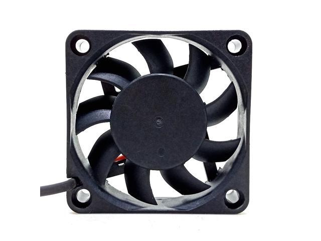 6015 12V Double Ball High Volume Fan 6cm Computer Cabinet Power Supply ...