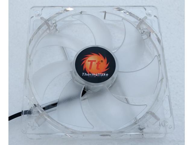 New TT 12025 12CM chassis fan 3-line silent TT-1225 B1225L12S 12V red ...