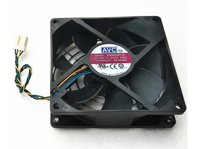 New AVC 9025 9CM Fan 4-wire Speed Regulation DS09225R12H P202 0.41A ...