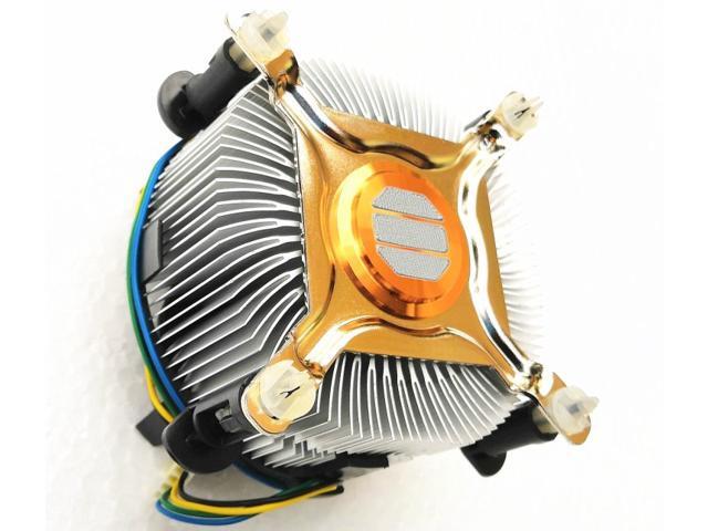 New INTEL Foxconn Copper Core Fan 115X 1151 1150 1155 Ball Temperature ...