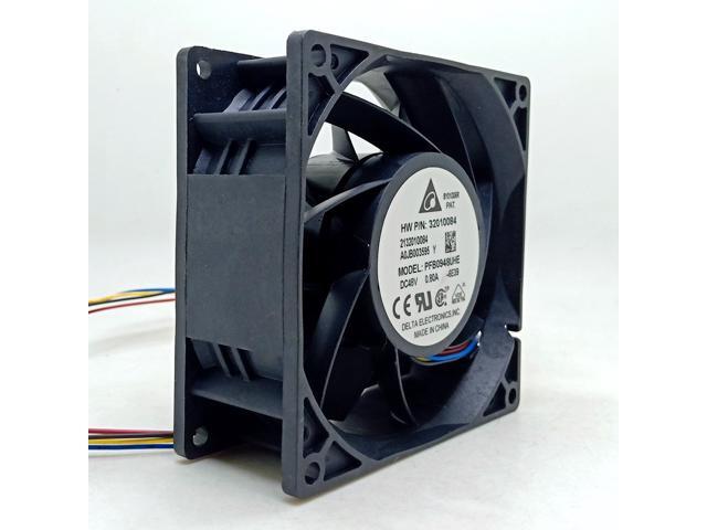 PFB0948UHE Delta 9238 48V Double Ball High Speed PWM Fan 9cm ...