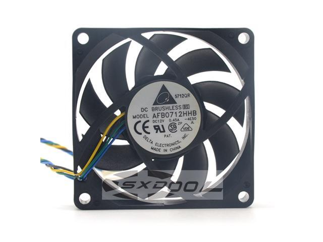 New Original AFB0712HHB 7CM 70*70*15MM 7015 Delta DC 12V 0.45A 4 wire ...