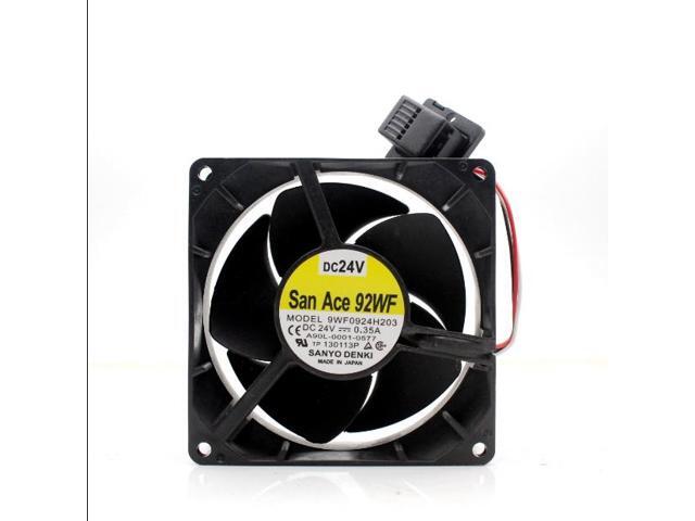 A90L-0001-0577 Sanyo 9WF0924H203 9232 92mm DC 24V 0.35A For Fanuc Fan ...