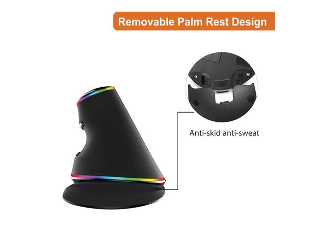 J-Tech Digital Vertical Ergonomic Mouse Wired with Chroma RGB color LED ...