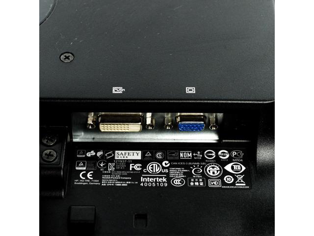 Refurbished: HP P201 20" 1600x900 Widescreen LED Backlit Monitor VGA ...