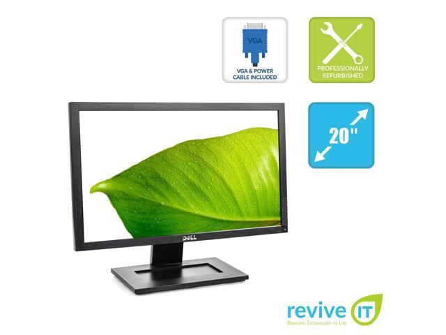 Refurbished: Dell E2011H 20" 1600x900 LED LCD Widescreen Flat Panel VGA ...