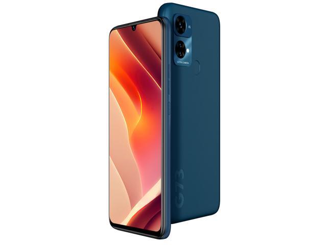 BLU G73 G0771 128GB GSM Unlocked Android Smart Phone - Nordic Blue ...