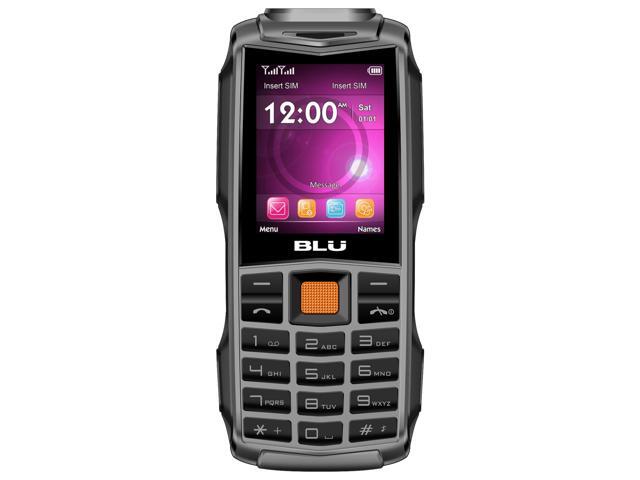 Blu Tank 2.4 F030 Unlocked GSM Dual-SIM Phone w/ Dual 1W Super ...