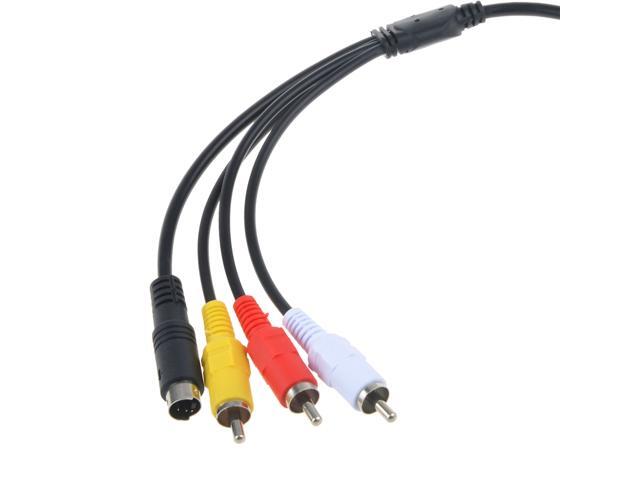 ABLEGRID 5 Feet AV Cable for Sony Handycam, Mini DV & DVD Camcorders ...