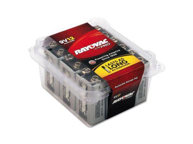 Rayovac UltraPro 9V Alkaline Battery (12-Pack) AL9V-12PPJ - Newegg.com