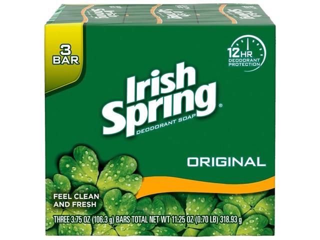 3Pack Irish Spring Soap DOT FOODS, INC. COLGATE PALMOLIVE Hand Cleaners ...
