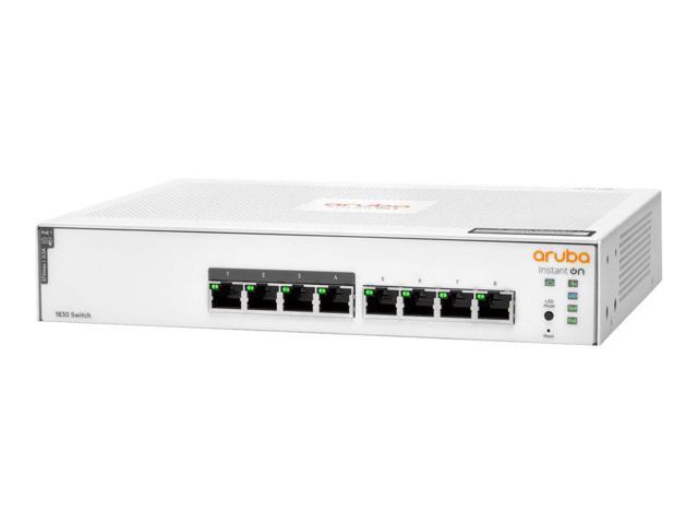 HPE Aruba Instant On 1830 JL811A#ABA 8G 4p Class4 PoE 65W Switch ...