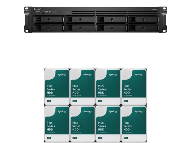 Synology RS1221+ RackStation with 4GB RAM and 32TB (8 x 4TB) of ...
