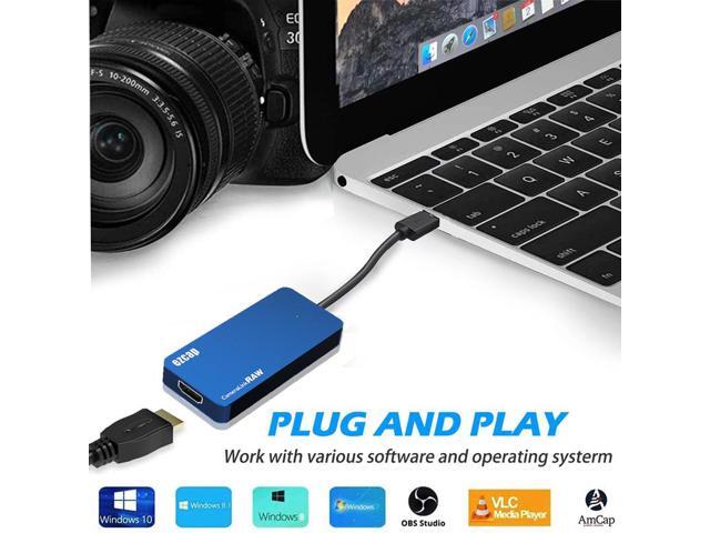 Ezcap 322 4K@30,1080p 120fps HDMI Video Capture Card Video Record Via ...