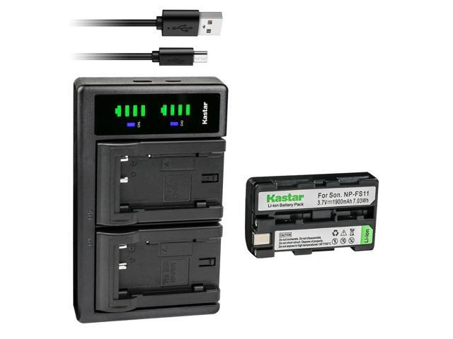Kastar 1-Pack Battery and LTD2 USB Charger Replacement for Sony NP-FS11 ...