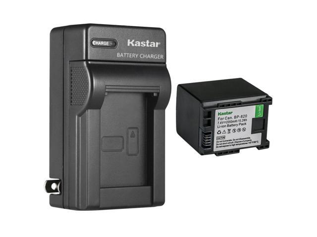 Kastar 1-Pack Battery and AC Wall Charger Replacement for Canon BP-820 ...
