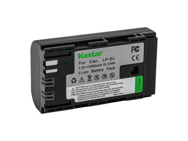 Kastar LPEL Fully Decoded Battery Replacement for Canon LP-EL ...