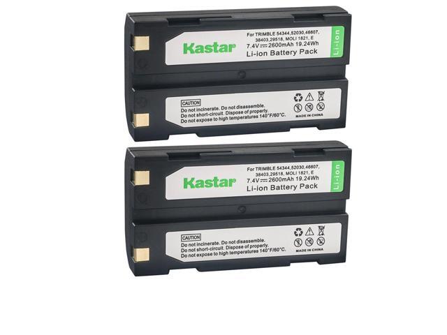Kastar 2-Pack D-Li1 Battery Replacement for Spectra Precision 92670-10, Spectra Precision SP60 ...