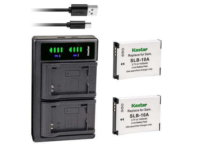 Kastar 2-Pack DLi-301 Battery and LTD2 USB Charger Replacement for Benq ...