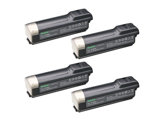 Kastar Battery 4-Pack Replacement for Zebra WT60XX WT6000 WT6000-TS ...