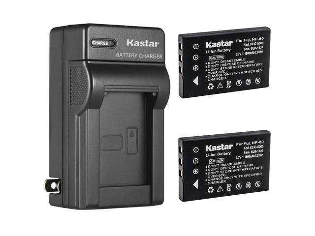 Kastar 2-Pack Battery and AC Wall Charger Replacement for Traveler DC ...