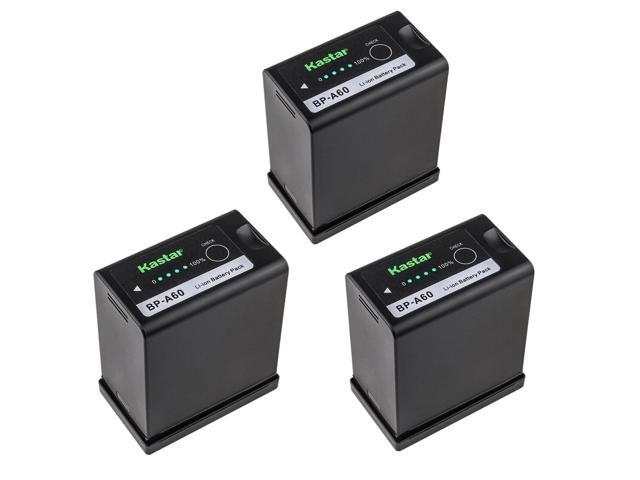 Kastar 3-Pack BP-A60 Battery 14.4V 6800mAh Replacement for Canon EOS ...