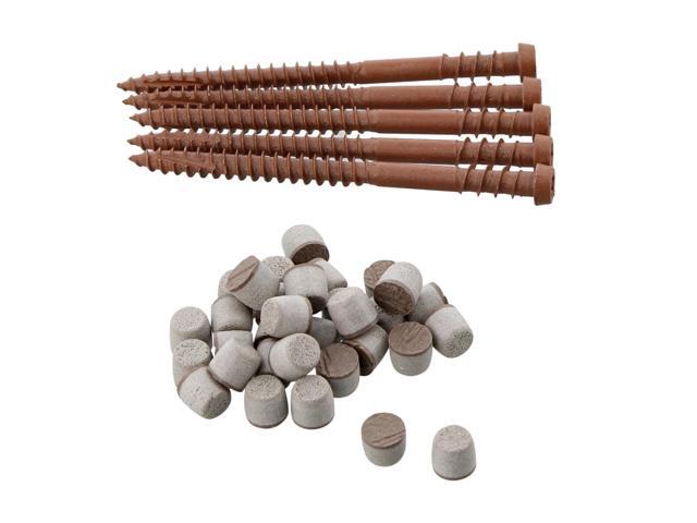 Pro Plug® PVC/Comp - Epoxy Kit 10 x 2-3/4" 150 165 100 lf Silver Oak ...