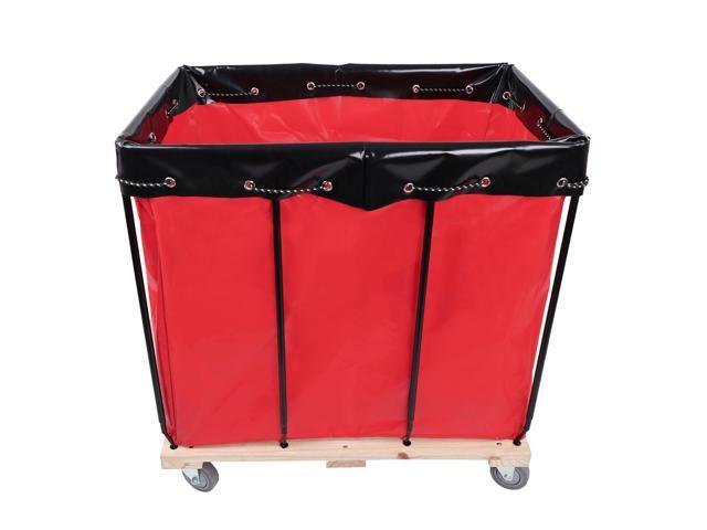 BISupply Laundry Basket Truck - 400lb Cap Rolling Laundry Cart on ...