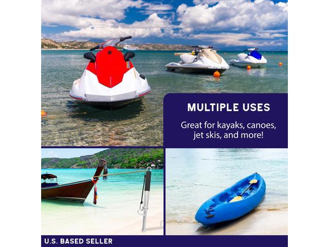 BISupply Slide Anchor Shore Spike for Up to 36ft Boats - Self Hammer ...