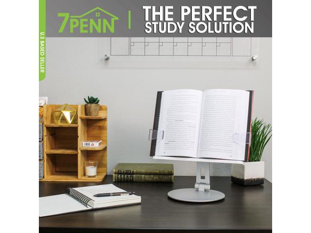 7Penn 360 Rotating Book Stand for Reading - Adjustable Reading Stand ...