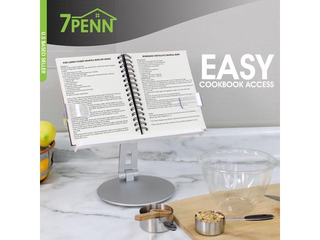 7Penn 360 Rotating Book Stand for Reading - Adjustable Reading Stand ...