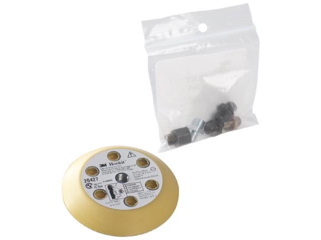 3M 20427 3' x 1/2' x 5/16' Thread Size Clean Sanding Disc Pad Kit ...