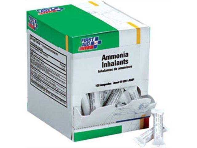 First Aid Only H5041-AMP Ammonia Inhalant Ampoules, 100 Per Box - 2 Pack - Newegg.com