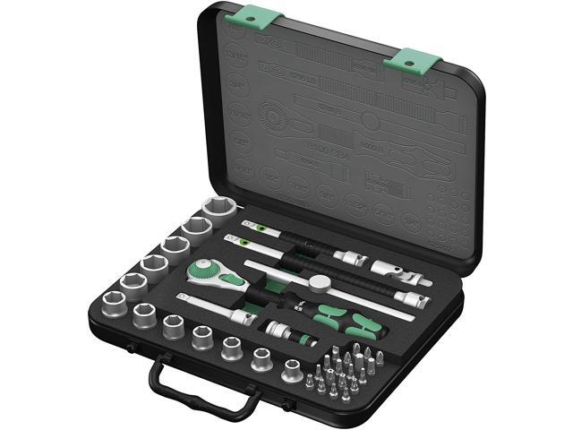3/8" Drive Socket Set, SAE, 38pcs WERA 05003596001 - Newegg.com
