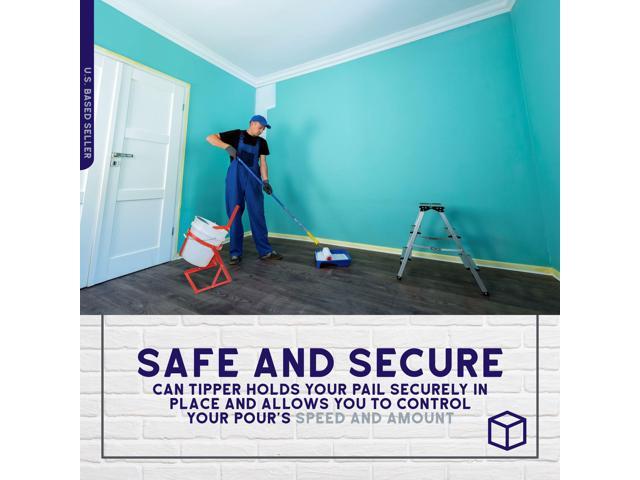 BISupply 5 Gallon Pail Tipper - Manual Pail Tipper Bucket Tipper 70lbs ...