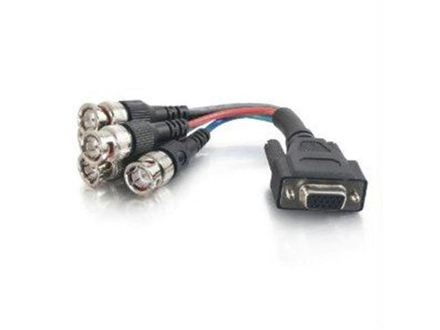 C2G 3ft Premium HD15 Female to RGBHV (5-BNC) Male Video Cable - Newegg.com