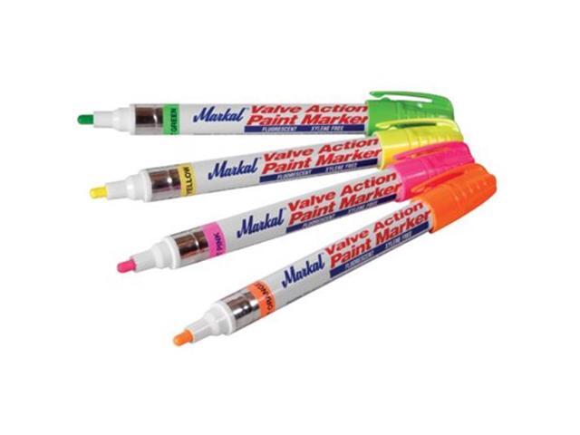 Markal 96820 Valve Action Liquid Paint Marker with 1/8" Bullet Tip ...